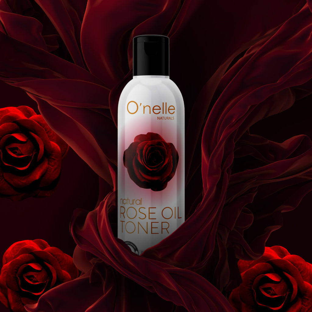 Natural Rose Oil Toner with Spray Top – O'nelle Naturals