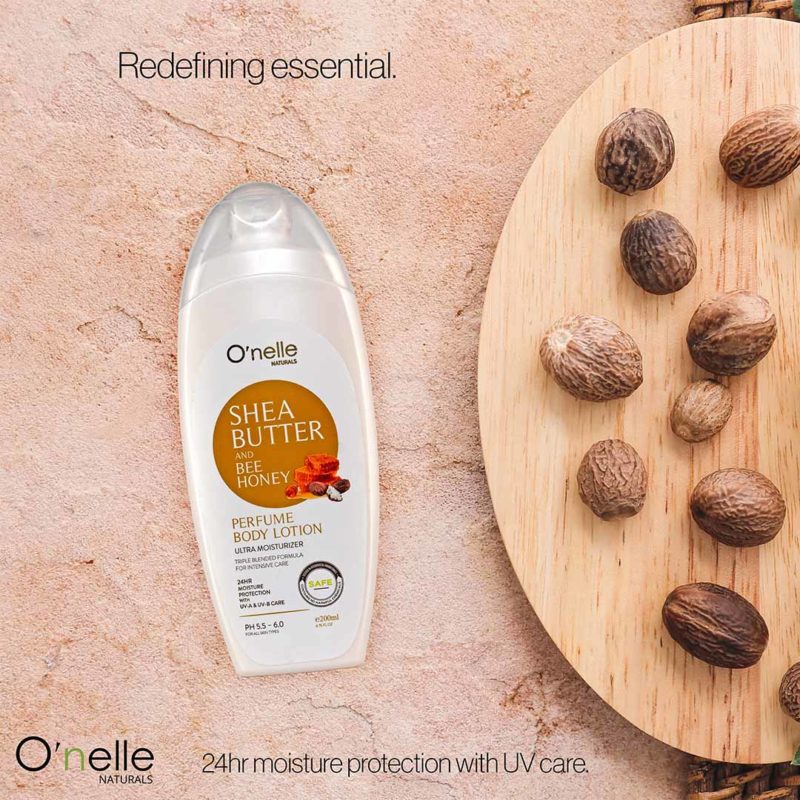 Shea Butter & Bee Honey Perfume Body Lotion – O'nelle Naturals
