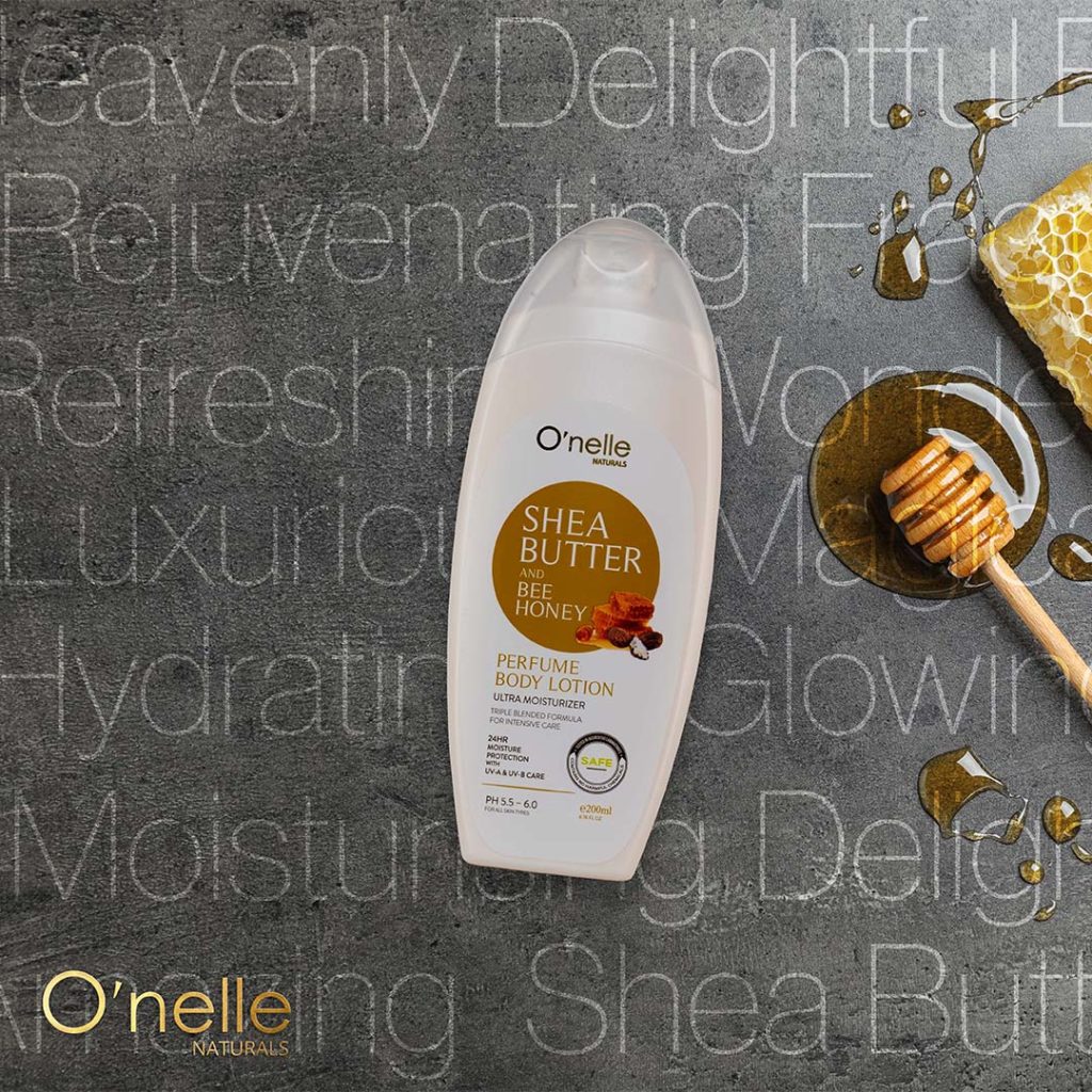 Shea Butter & Bee Honey Perfume Body Lotion | O'nelle Naturals