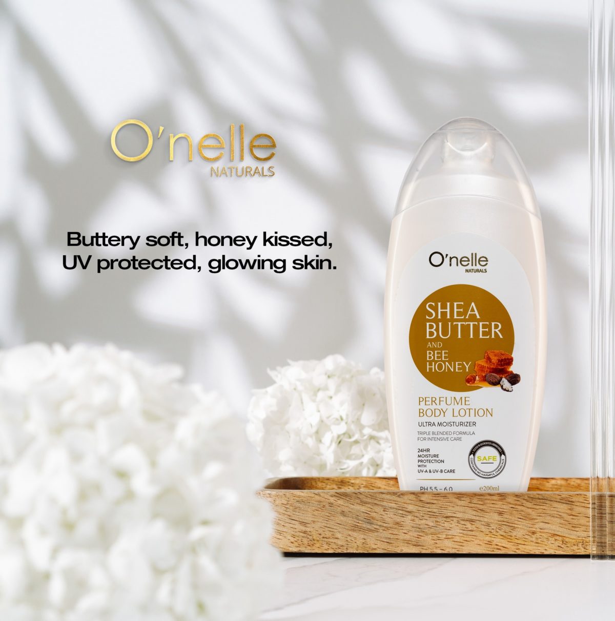Shea Butter & Bee Honey Perfume Body Lotion – O'nelle Naturals