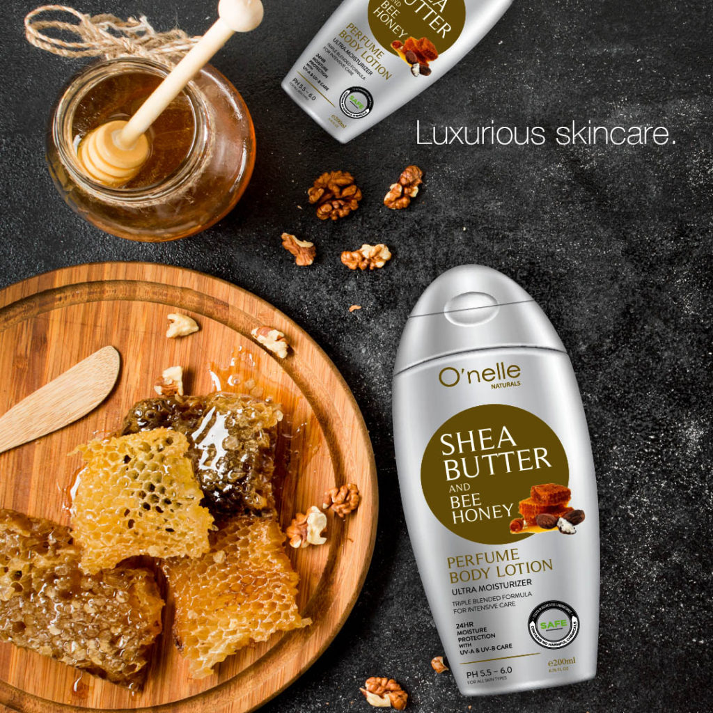 Shea Butter & Bee Honey Perfume Body Lotion – O'nelle Naturals